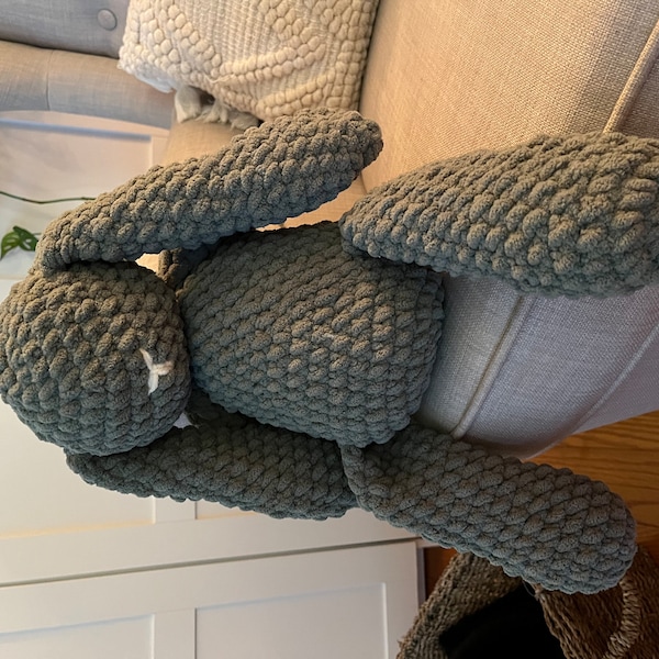 The Boho Bunny Stuffie Crochet Pattern | Rabbit Crochet Pattern ...