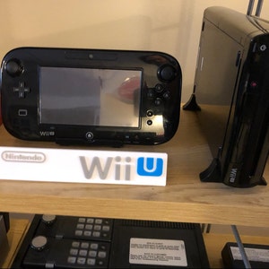 Nintendo Wii U 3D Shelf Display/fridge Magnet Classic Video Games Logo ...