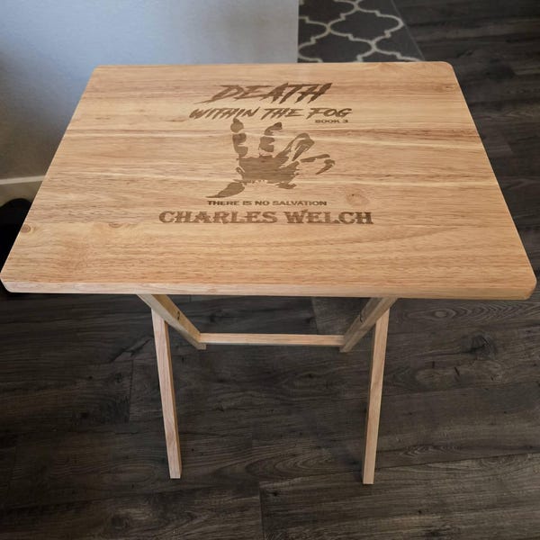 Custom Tv Tray, Laser Engraved Table, Personalized Tv Tray - Etsy