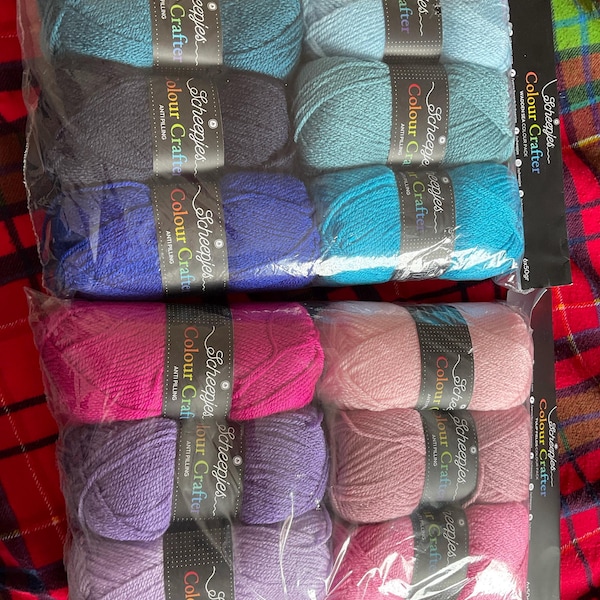 Persian Tiles Crochet Blanket Pattern & Yarn Pack: Marrakesh Colorway ...