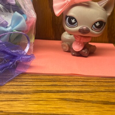 Littlest Pet Shop 4-pcs 2collars 1bowl & 1bone Accessories for Your LPS ...