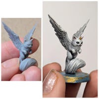 Fume Drake Dnd Mini for Dungeons and Dragons Gift for DM Wargaming RPG ...