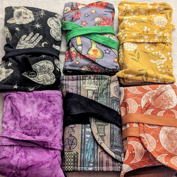 Tarot Card Wrap | Tarot Card Holder | Tarot Card Bag | Tarot Purse ...