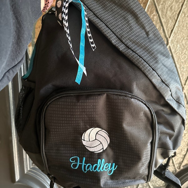 Personalized Volleyball Sling Backpack - Etsy