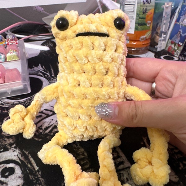 Leggy Frog | Crochet Frog | Crochet Plush | Crochet Gift for Kids ...