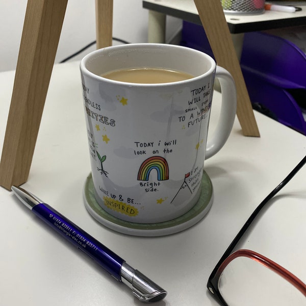 The Morning MINDSET Mug - Mental Health, Mindset, Law of Attraction ...