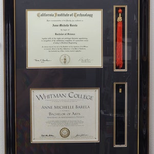 Triple Diploma Frame 5x7,8x6,9x7,10x8,11x8.5,12x9,13x10,14x11 SQ-F - Etsy