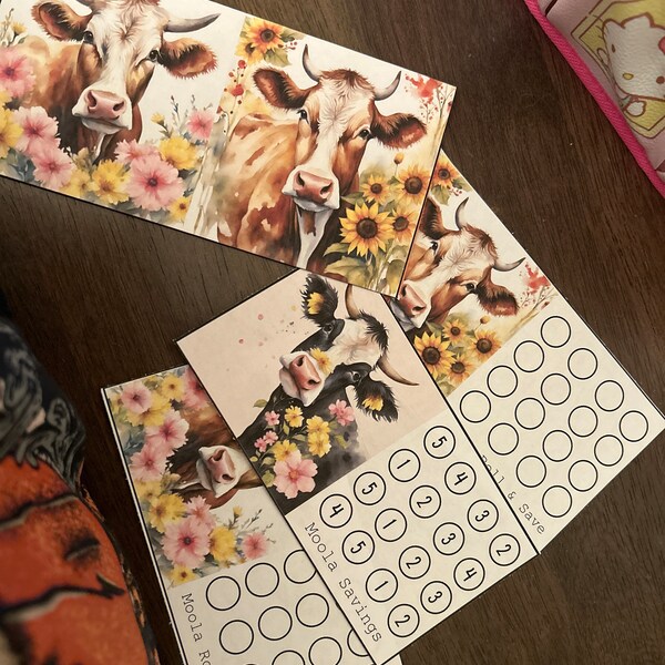 Let's Save Some Moolah! Savings Challenge With Cash Envelope - Etsy