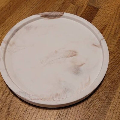 ROUND Tray XL Round Concrete Bowl Ceramic Plaster Bowl Tray Plates ...