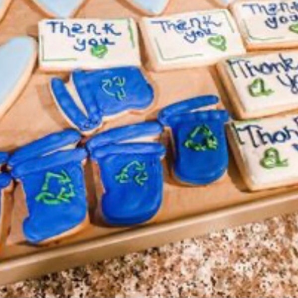 Recycling Cart or Recycling Can Cookie Cutter and Fondant Cutter and ...