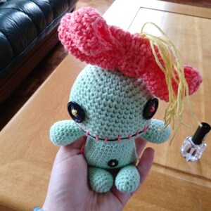 CROCHET-PATTERN: Voodoo Doll Inspired by Scrump lilo and Stitch ...