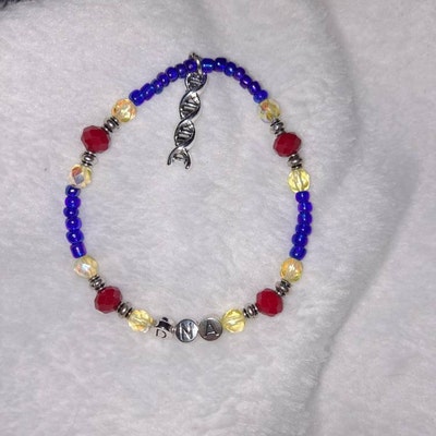 TIME DIFFERENCE Glass Beaded Charm Bracelet Inspired by - Etsy