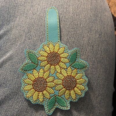 Mini Sunflower Embroidery Design, Small Sunflower Machine Embroidery ...