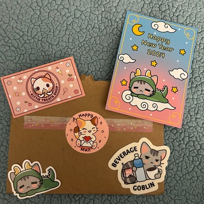 Kawaii Cat Workout Planner Stickers, Workout Reminders, Cute Planner ...