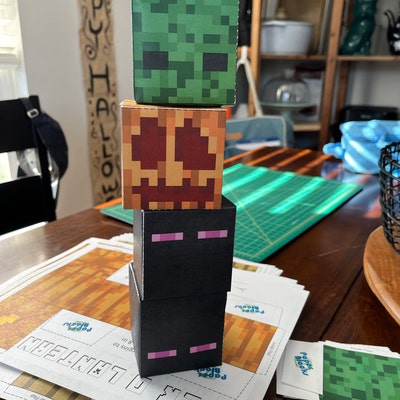 3D Minecraft Blocks Instant Download Full Set - Etsy