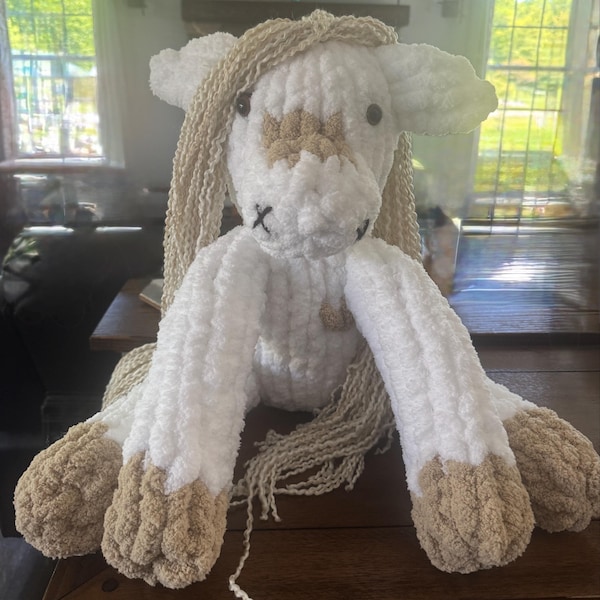 Chunky Yarn Horse Video Tutorial & PDF Pattern (digital Download) - Etsy