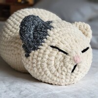 Crochet Cat Pattern: Marshmallow Kittie Amigurumi Cat Pattern Instant Download Pattern English ...