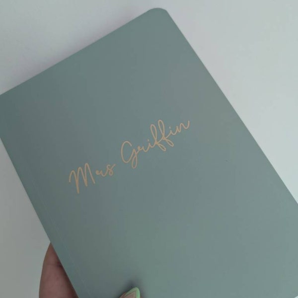 2025, A4, Appointment Diary Day per Page or Order Book (NO TIMES), Foil ...