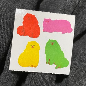 Huge Sheet of Retro Winking Cats Stickers Rainbow Assortment - Etsy