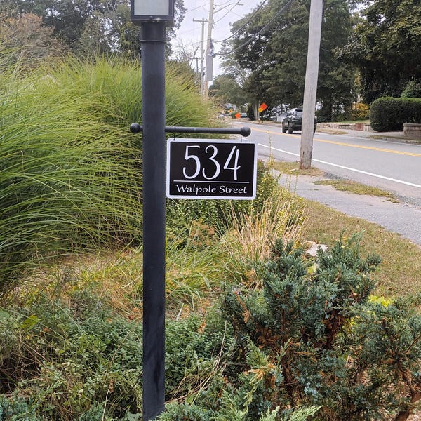 Rustic Address Sign, Farmhouse Decor, House Numbers, Street Sign ...