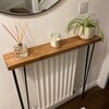 Rustic Radiator Cover With Hairpin Legs Radiator Shelf - Etsy UK