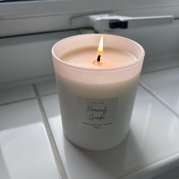 Personalised Candle Stickers for Jars, Custom Candle Label Stickers ...