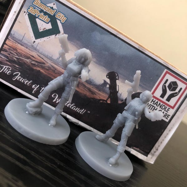 Giant Capital Mutants Collection sculpted by Vermilion Miniatures ...