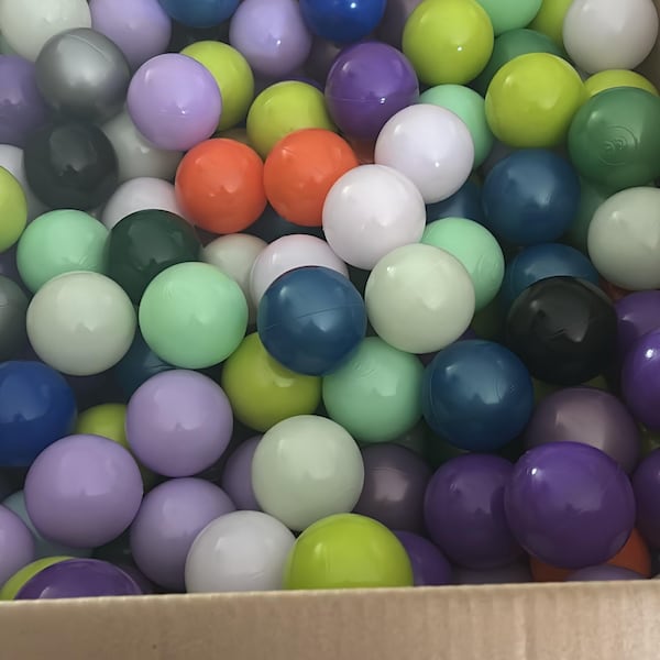 Soft Play Ball Pit, Large White Ball Pit, Soft Play Equipment, Gift for ...