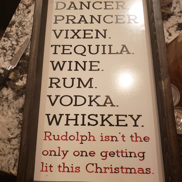 Reindeer Sign, Rudolph Isn't the Only One Getting Lit This Year ...
