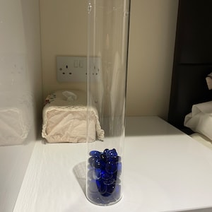 Purple Glass Pebbles Home Vases Wedding - Etsy UK