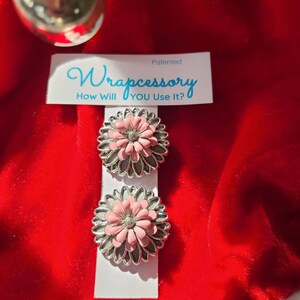 Bridal Flip Flop Clips, Wedding Accessories, White Sequin Flowers ...