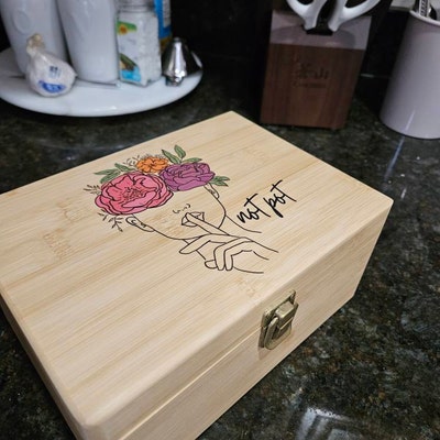 Bamboo Wedding Keepsake Box-custom Engraved 8 X 10 X 4personalized Memory Box With Magnetic ...
