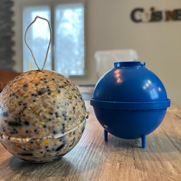 Proops Sphere Round Mould for Making Homemade Lard Suet Fat Balls for ...