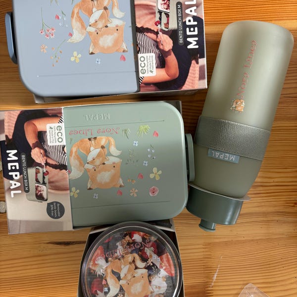 Mepal Take a Break Personalized Lunch Box With Compartments ...