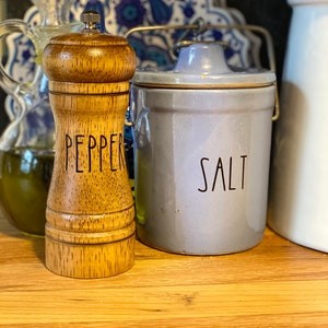 Salt & Pepper Label Set // Salt and Pepper Stickers // Salt and Pepper ...