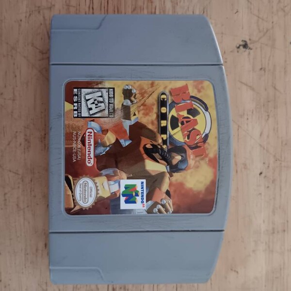 N64 Blast Corps Replacement Label Decal Sticker Nintendo 64 - Etsy