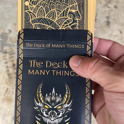 The Deck of Many Things Compatible W/ Dungeons and Dragons Fifth ...