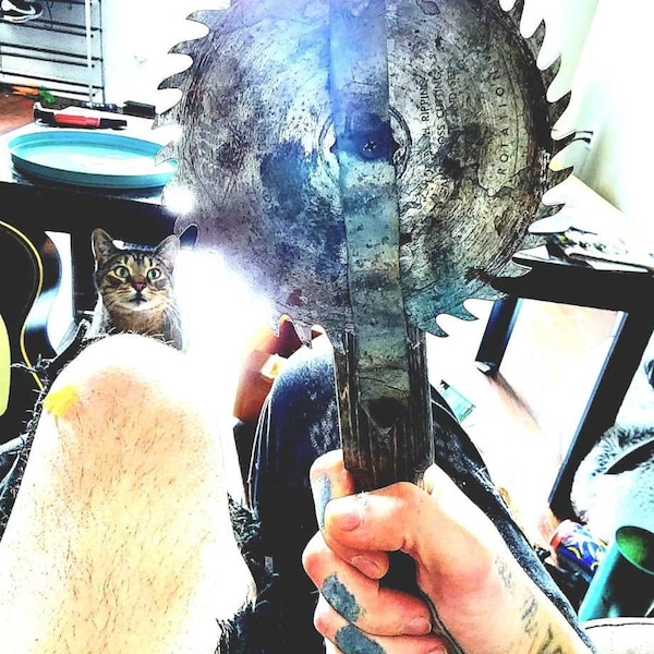 Zombie Apocalypse Wasteland Tool is a Dystopian Survival Hatchet Axe ...