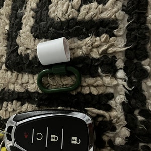 Mini Lock Keychain Set in Petals Cream, Lavender, Rose - Etsy