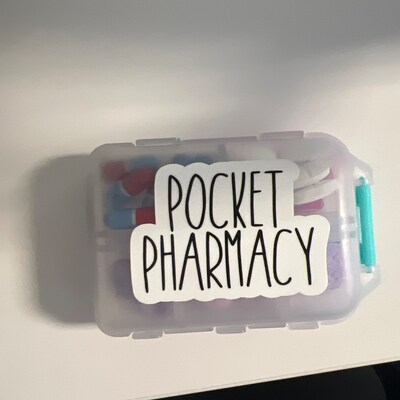 Customizable Compact Pocket Pharmacy - Etsy
