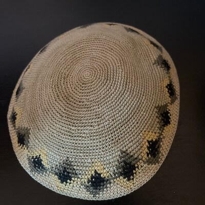 Kippaco Hand Knitted Yarmulke, Knitted Kippah Hat 15.2 Cm/6 Inc 114 ...