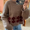 Knitting Pattern Dartmoor Sweater Top Down Knitting Pattern - Etsy UK