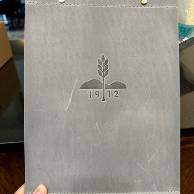 Wooden Menu, Leather Menu A4/US Letter, A5/US Half-letter, Leather Menu ...