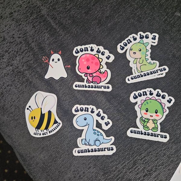 Rock Paper Scissors Cat Funny Sticker - Etsy