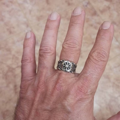 Kraken Ring. Men's Ring. Pirate Ring. 925 Silver Ring. Kraken - Etsy