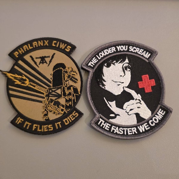 Anime Medical Military Emblem - 'louder You Scream Faster We Come ...