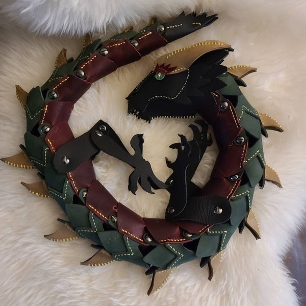 PDF Pattern Leather Articulated Dragon - Etsy
