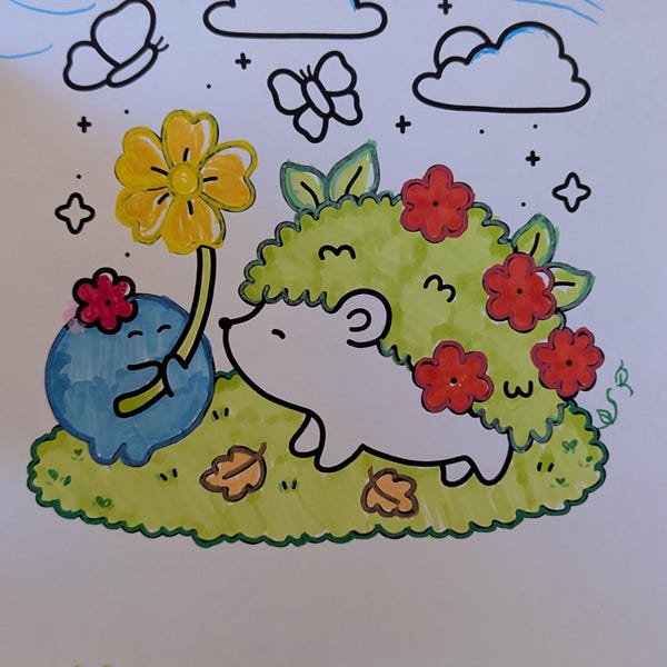 Creepy Cutie: Goth Kawaii Coloring Book by Coco Wyo - Etsy