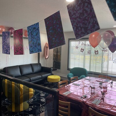 Aesthetic Digital Paper, Magic Sky Backgrounds, Sparkling Skies, Pastel ...