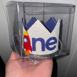 Boy Rocket Birthday Crown, Space Birthday, Outer Space Birthday, 3 2 1 ...